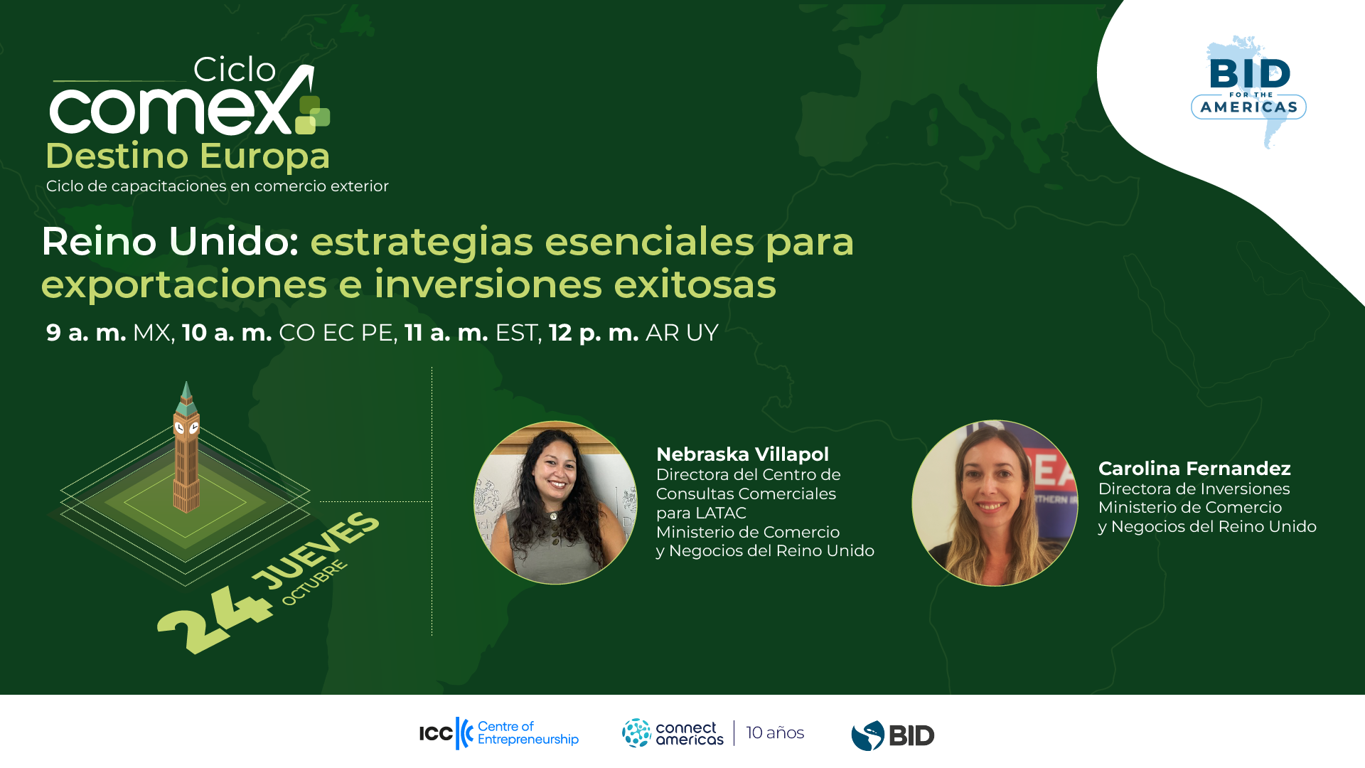 Ciclo Comex: Destino Europa | Día 4: Exporta a Reino Unido | ConnectAmericas